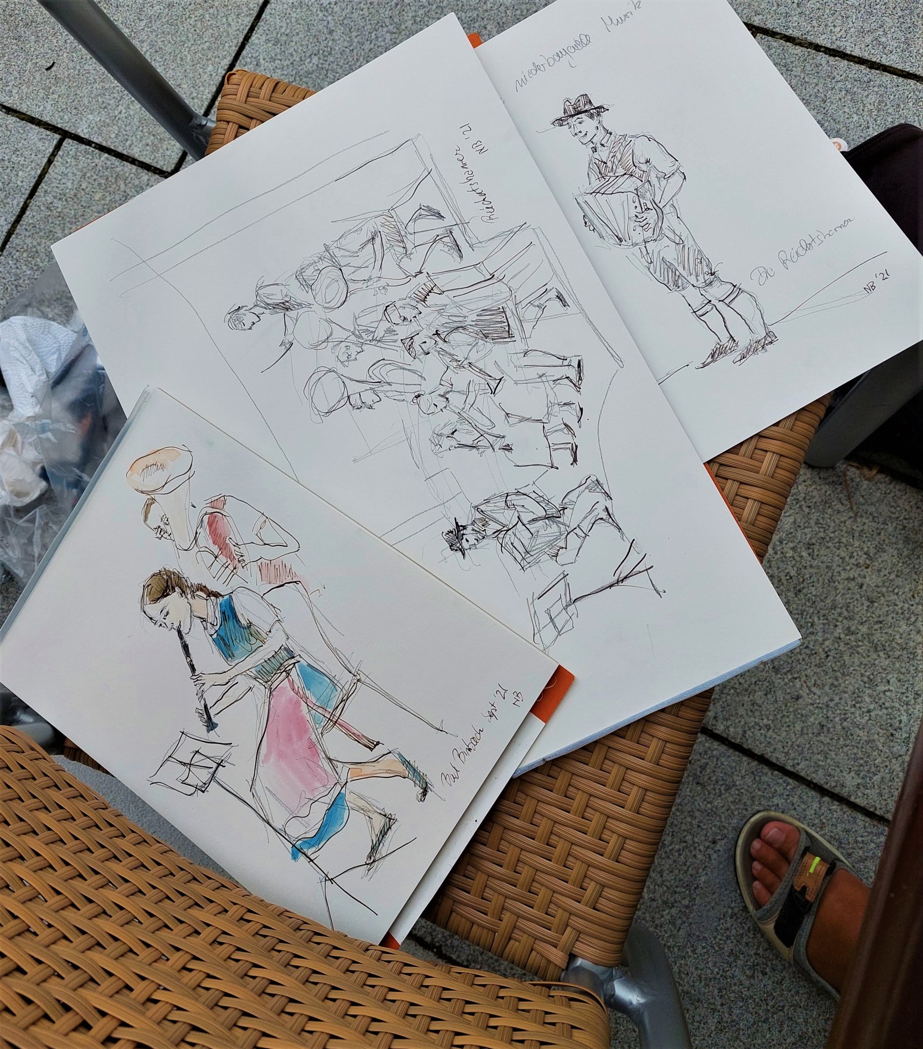 Musik zeichnen | Art blog - Nadia Baumgart
